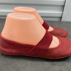 Camper | Shoes | Camper Red Leather Slip On Shoes Size 3435us | Poshmark